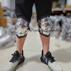 Medieval Steel Leg Knee Cops & Groin Buhurt Fighter Crotch for Fantasy ...