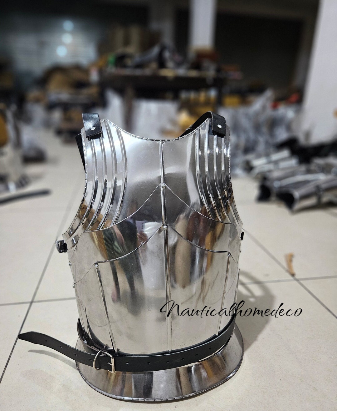 Medieval Knight Armor Chest Plate Armor - Roman Cuirass Armor Costume ...