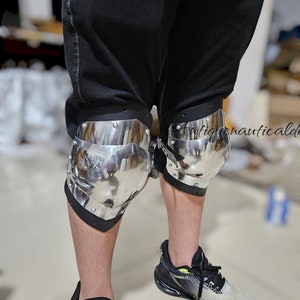 Medieval Steel Leg Knee Cops & Groin Buhurt Fighter Crotch for Fantasy ...