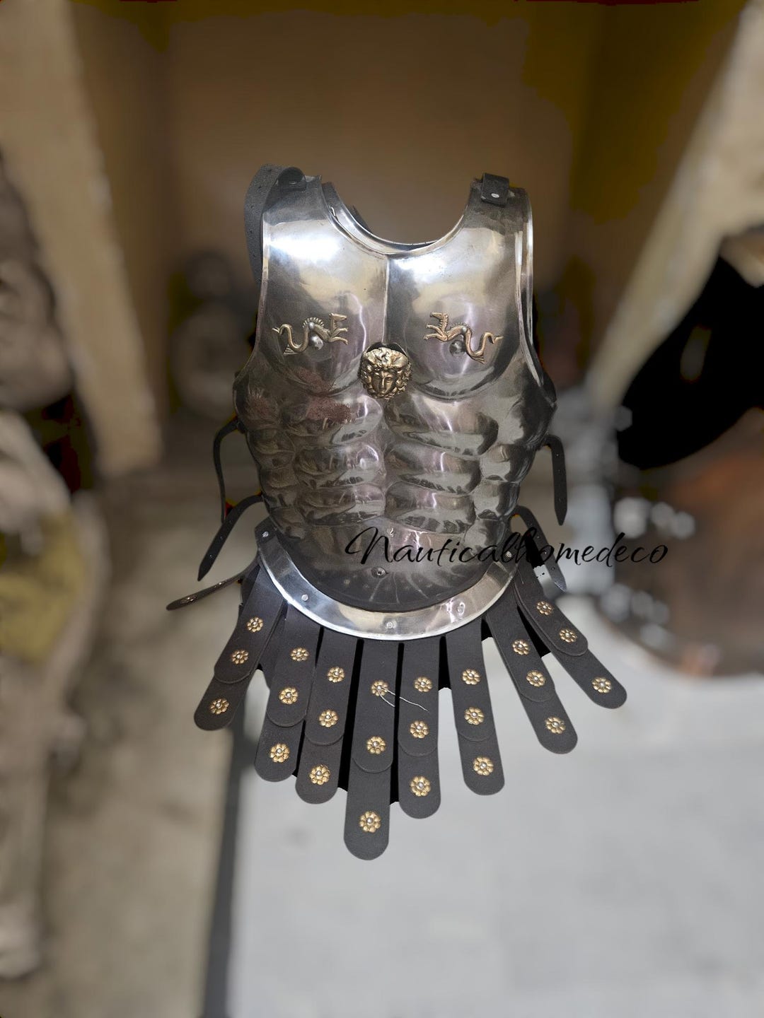 Roman Knight Muscle Armor Breastplate Medieval Armor Wearable Replica ...