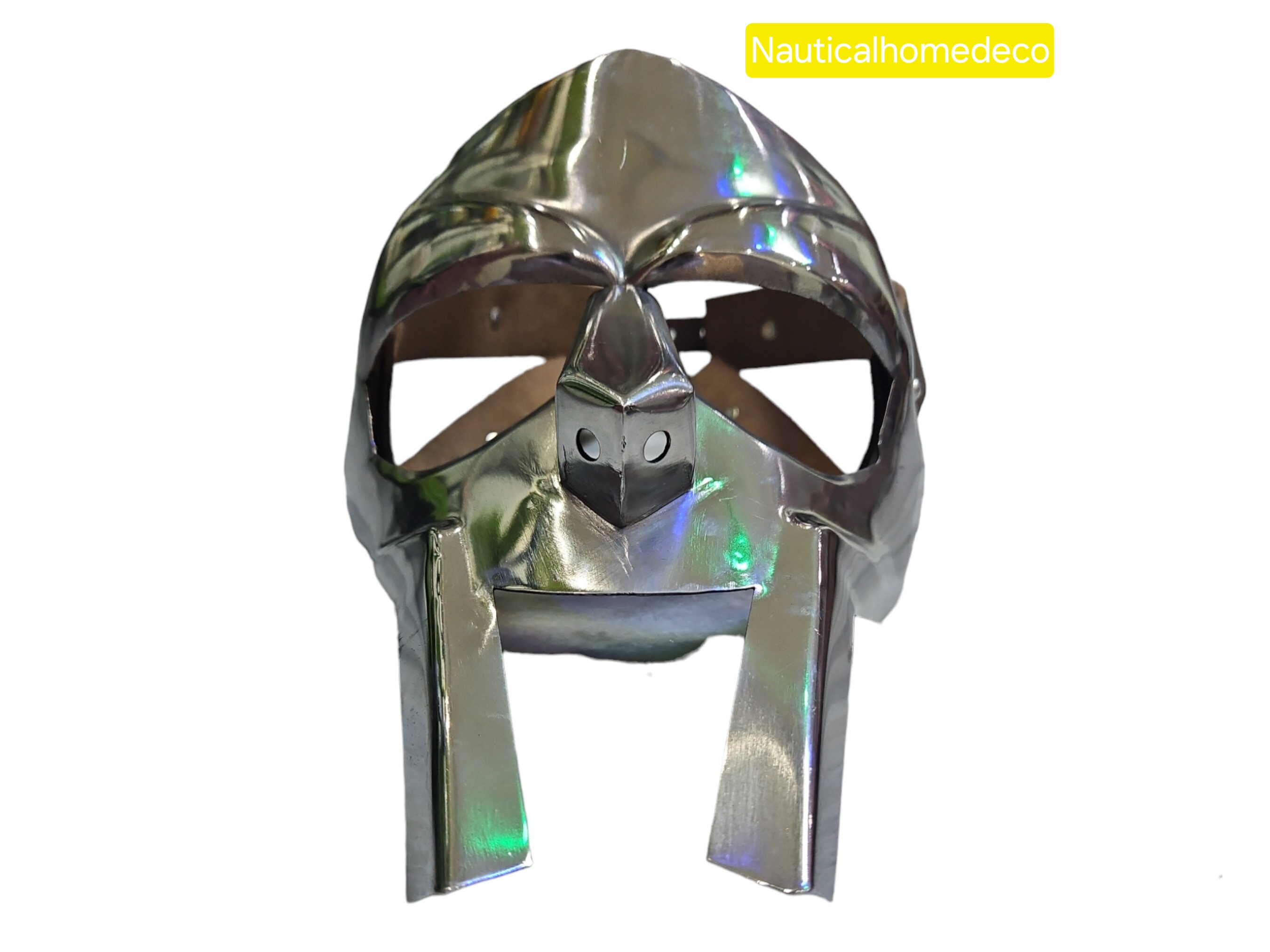 Maximus Gladiator Medieval Mask Helmet: Nautical Collectible & Costume ...