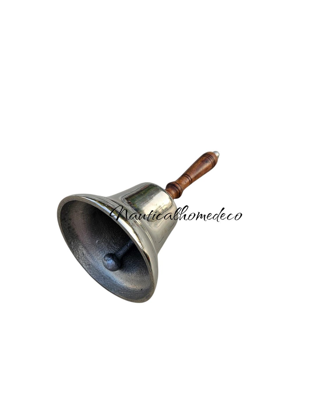 Personalized Handheld Aluminium Ringing Bell – Christmas & New Year ...