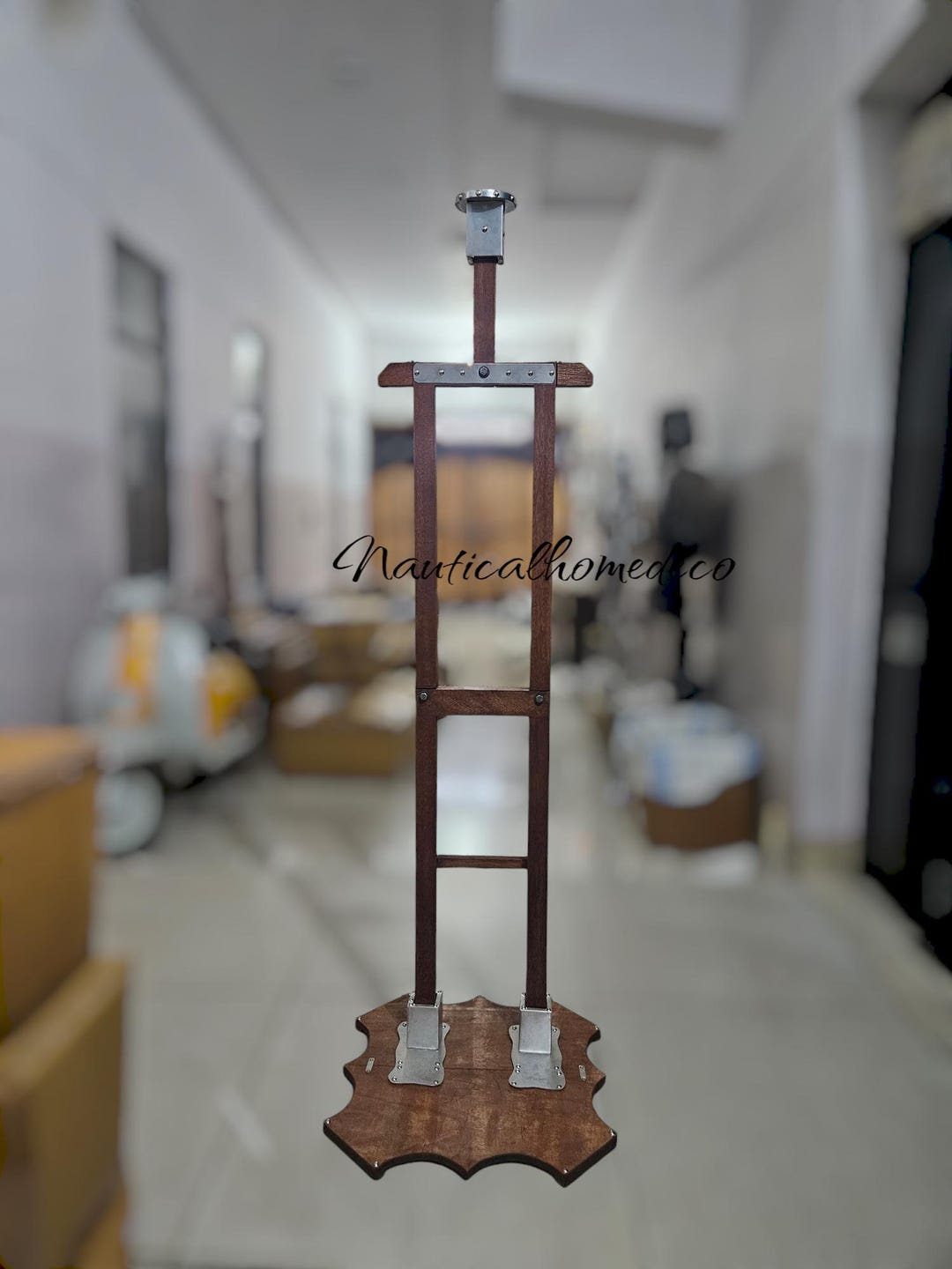Full Suit of Armor Display Stand - Sturdy Handmade Wooden Stand for ...