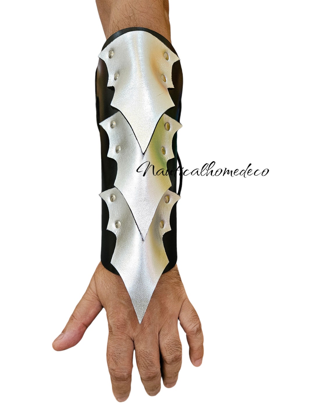 Medieval Roman Leather Archery Arm Guard Armor Samurai Bracers Cuirass ...