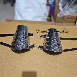 Personalized Medieval Roman Arm Guard Handmade Bracers for Reenactment ...