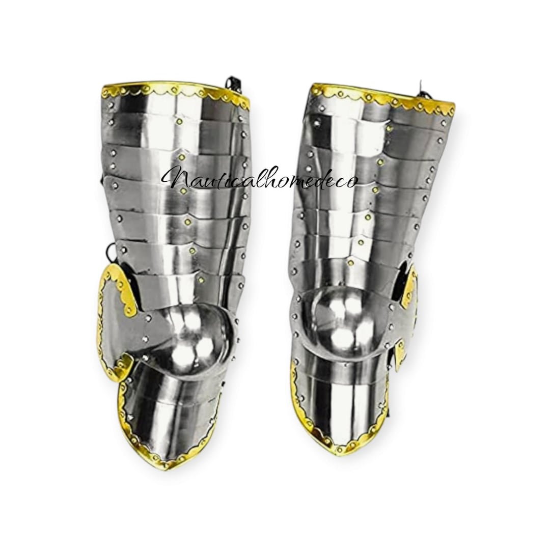 Thigh Armor Polish Winged Hussar Leg Armor Medieval Knight Leg Guard ...