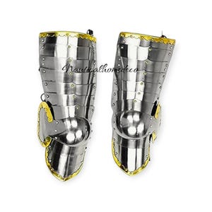 Thigh Armor Polish Winged Hussar Leg Armor Medieval Knight Leg Guard ...