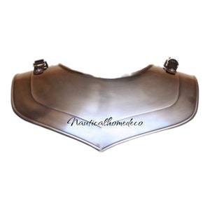 Medieval Knight Armor Gorget With Pauldrons - Roman Cuirass Steel ...