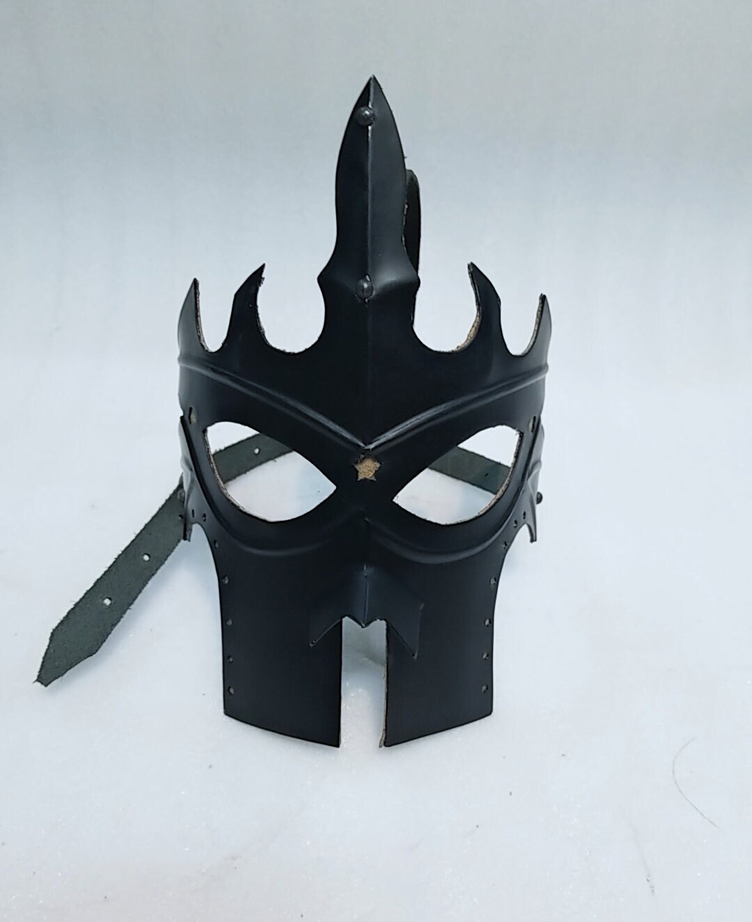 Medieval Knight Black Mask Nautical Collectible, Accessories, Costume ...