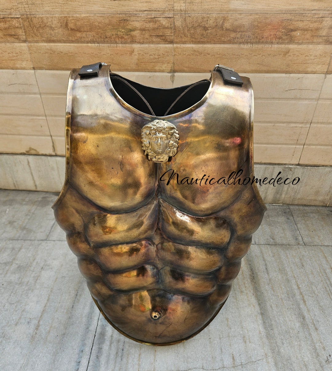 Muscle Armor Breastplate Copper Antique Finish Medieval Cuirass ...