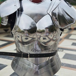Medieval Knight Female Fantasy Chestplate Roman Cuirass Breastplate ...