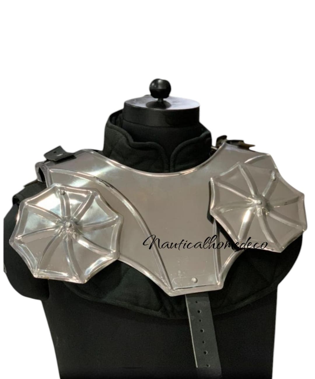 Personalized Medieval Knight Gorget – Roman Cuirass Armor Costume for ...