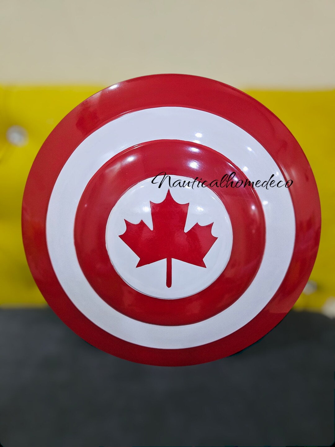 Captain Canada Shield, Authentic Metal Prop Replica, Halloween Gift ...