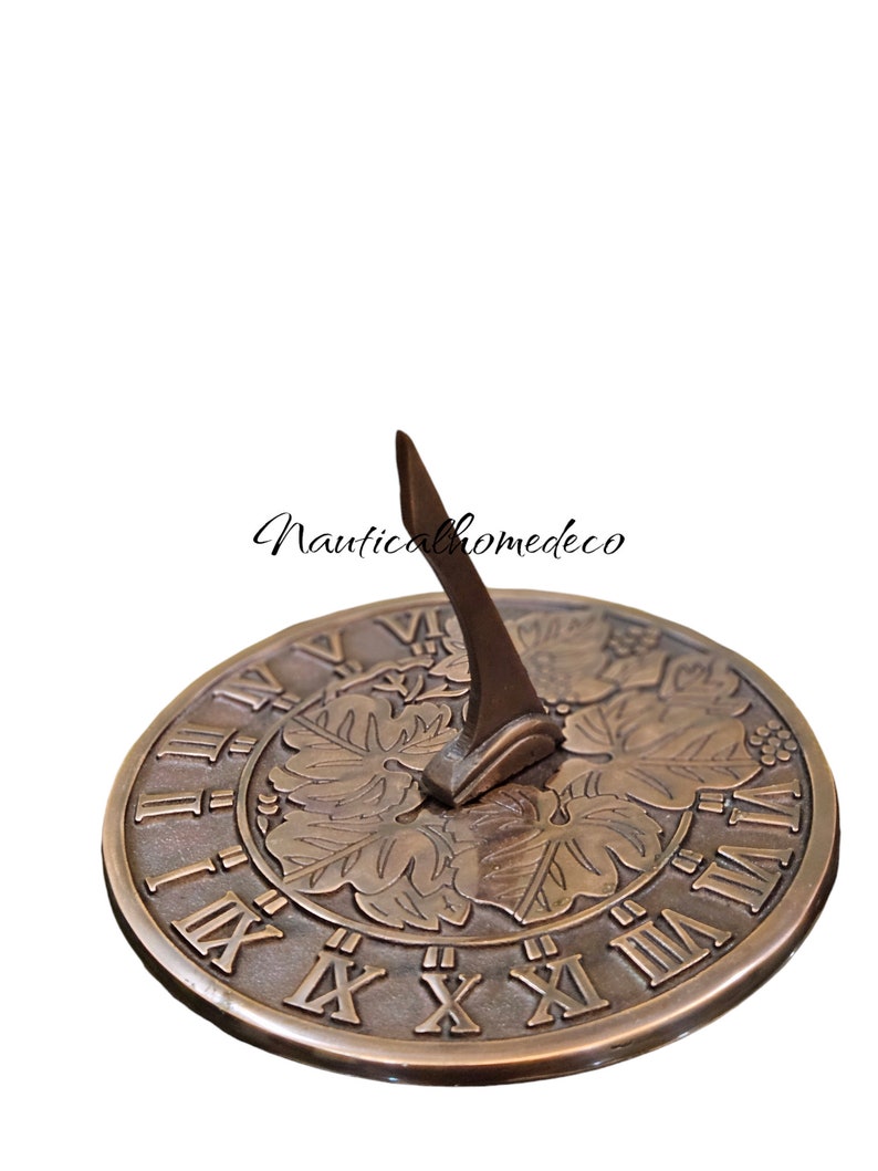 Engraved Garden Sundial Home & Garden Decor Perfect Gift for ...