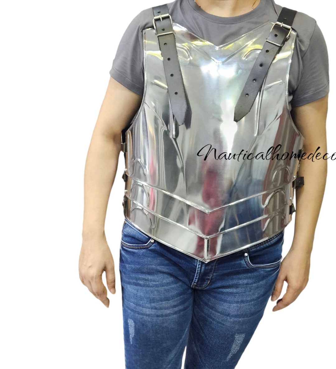 Medieval Knight Armor Chest Plate Armor - Roman Cuirass Armor Costume ...