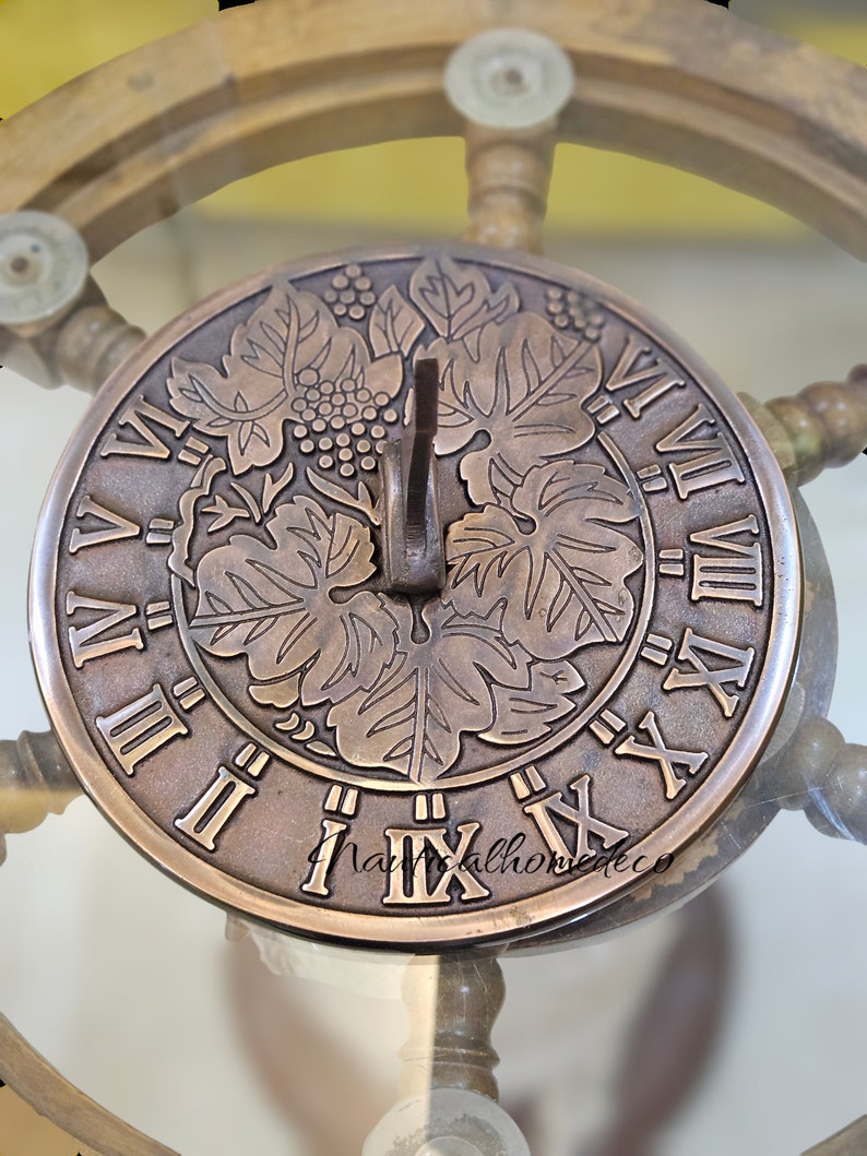 Engraved Garden Sundial Home & Garden Decor Perfect Gift for ...