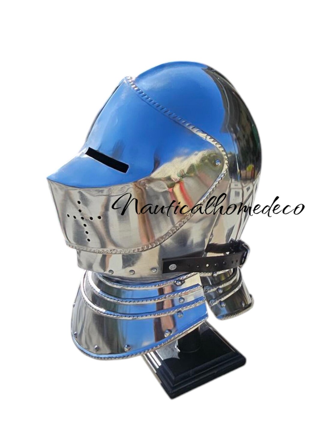 15th Century European Medieval Closed Helmet - Wearable Knight Armor ...