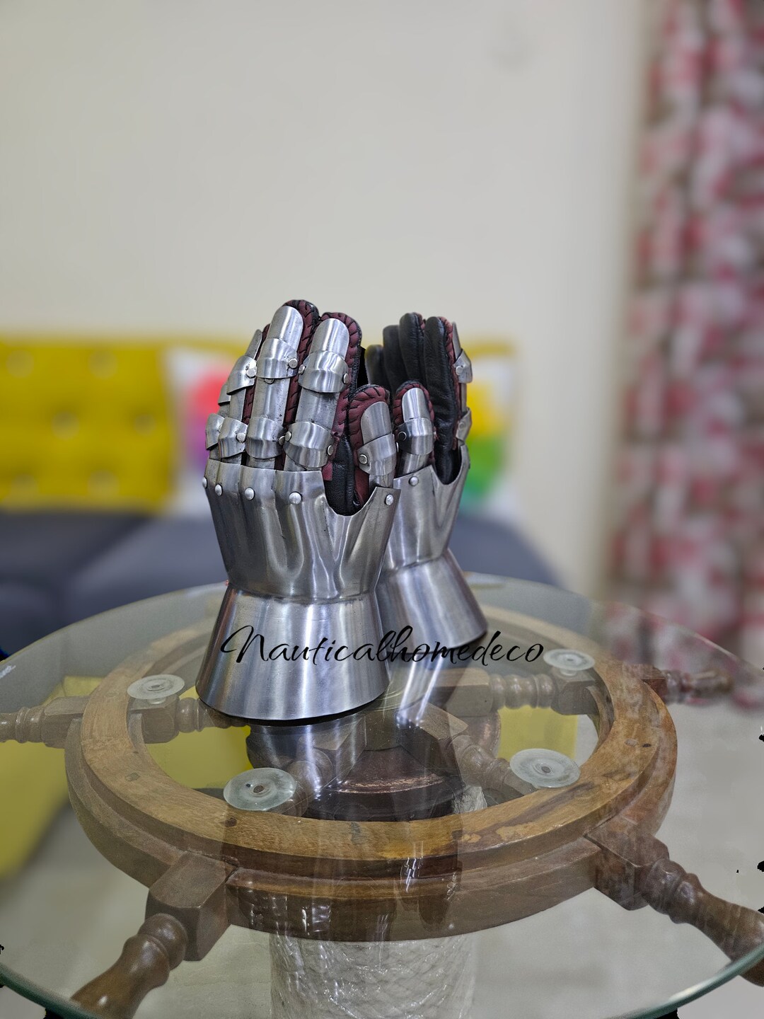 Medieval Steel Gauntlets - Handcrafted Functional Armor Gloves ...