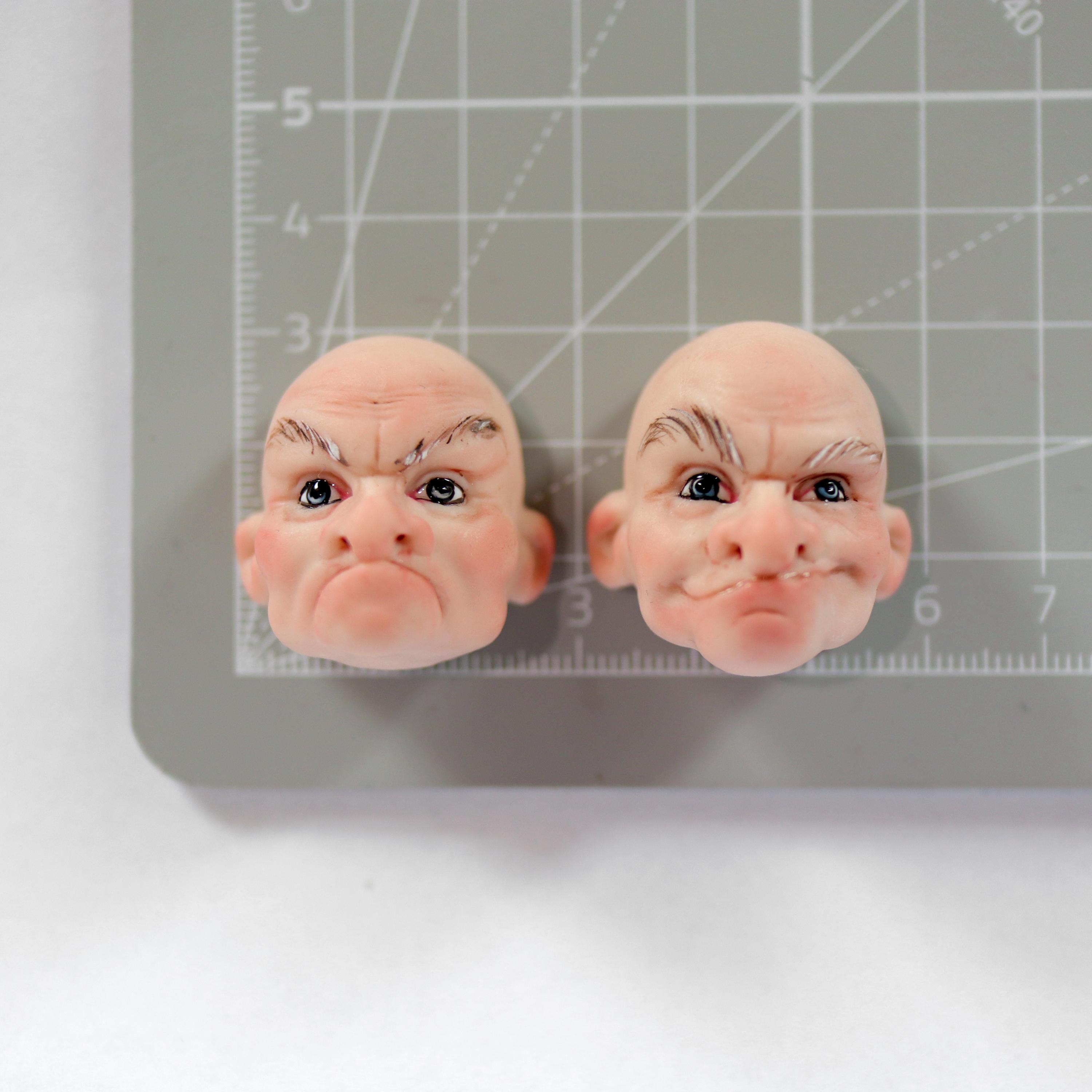 Doll Faces, Sculptural Parts of the Doll’s Body, Troll, Doll Head ...