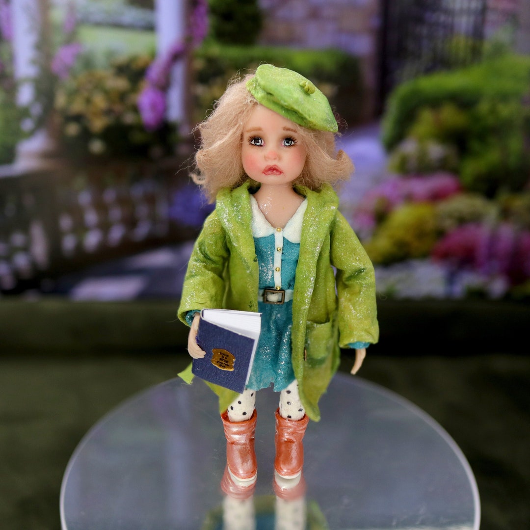 Cotton Wool Doll / Winter Baby / Christmas Ornament / Vintage Style ...