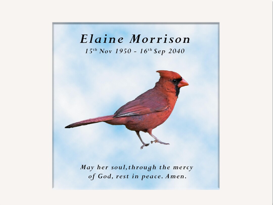 Religious Tomb Art- Cardinal Memorial Tile - Christian Ceramic ...