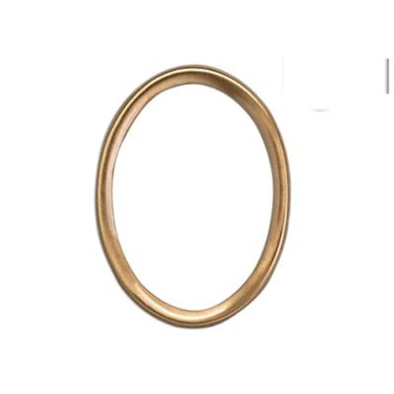 Brass Oval Cemetery Frame Only – Headstone Photo Plaque Frame, Fillet ...