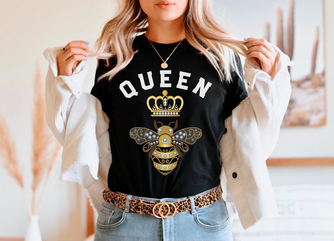 Queen Bee T Shirt Tank Tops Kids T-shirt Sweatshirt Hoodie, Queen Shirt ...