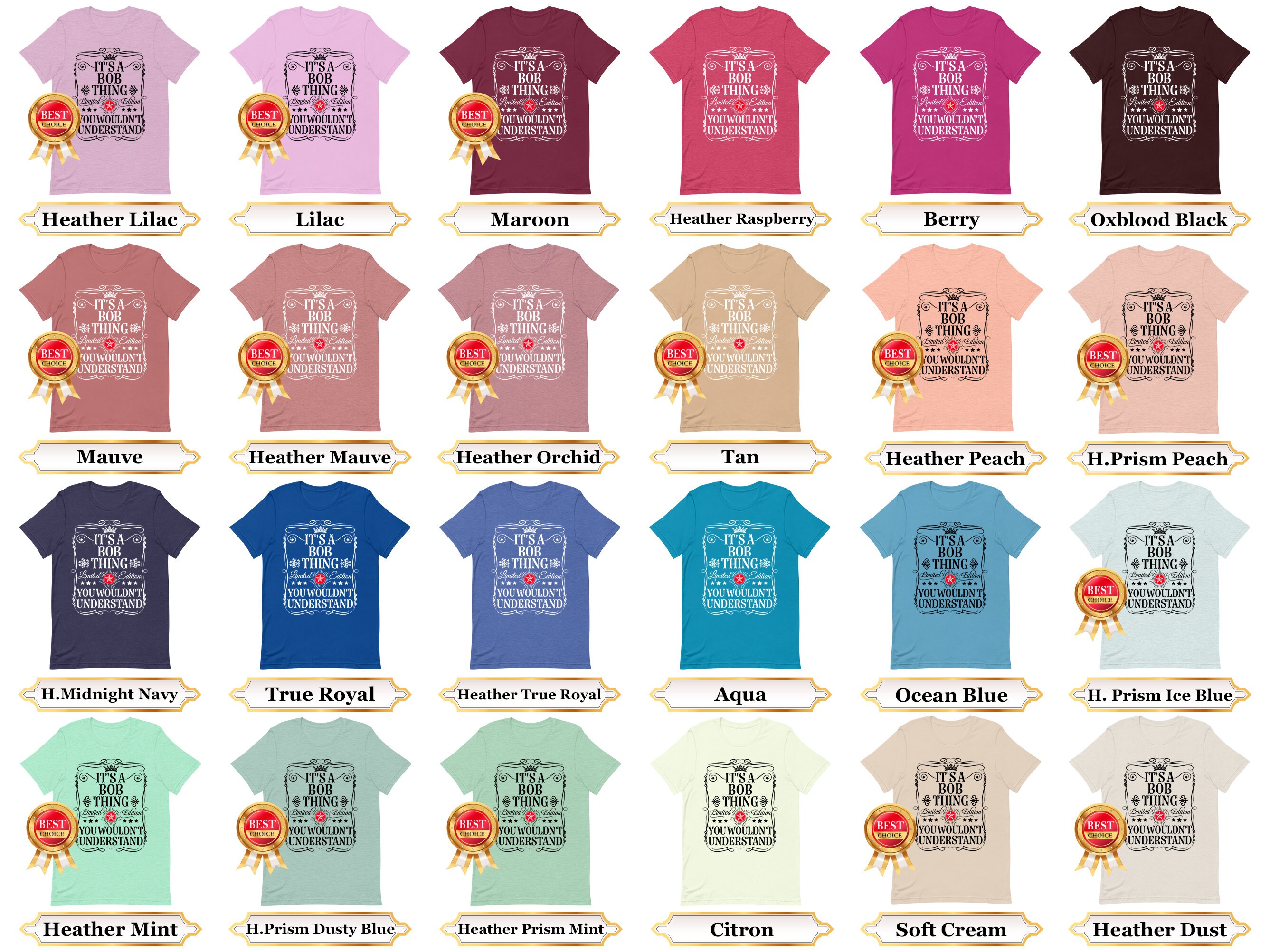 Funny BOB Shirt, BOB Gift, It's A Bob Thing You Wouldn't Understand T ...