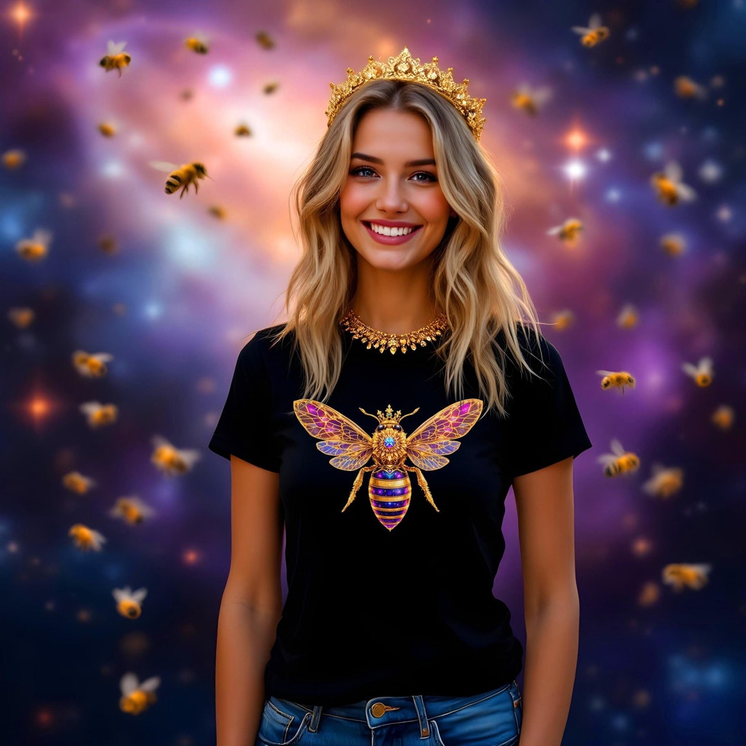 Queen Bee Shirt, Bumble Bee Queen Shirt, Bee Shirt for Women Girls ...