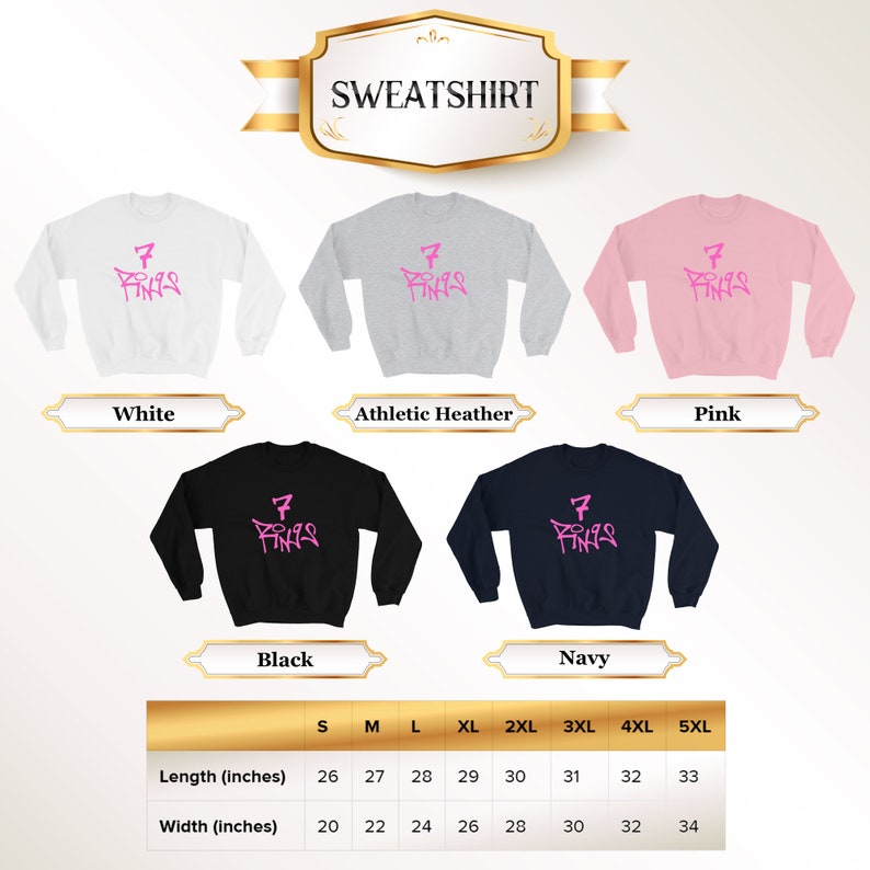 Ariana Grande 7 Rings T Shirt Tank Top Kid T-Shirt Sweatshirt | Etsy