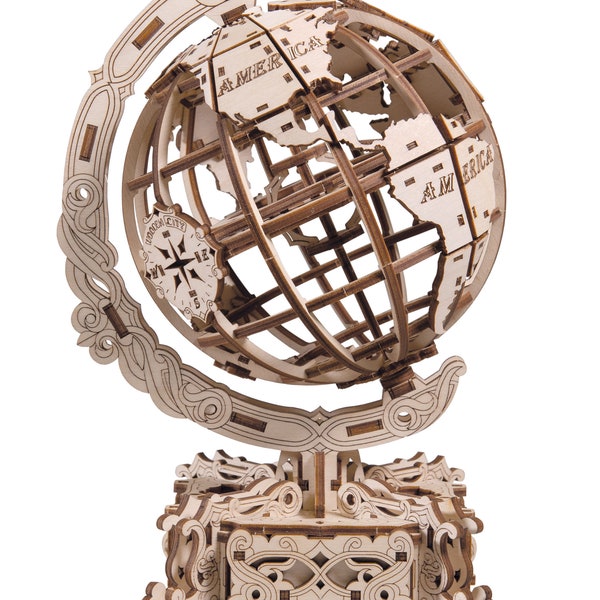 3d Puzzles Globe - Etsy
