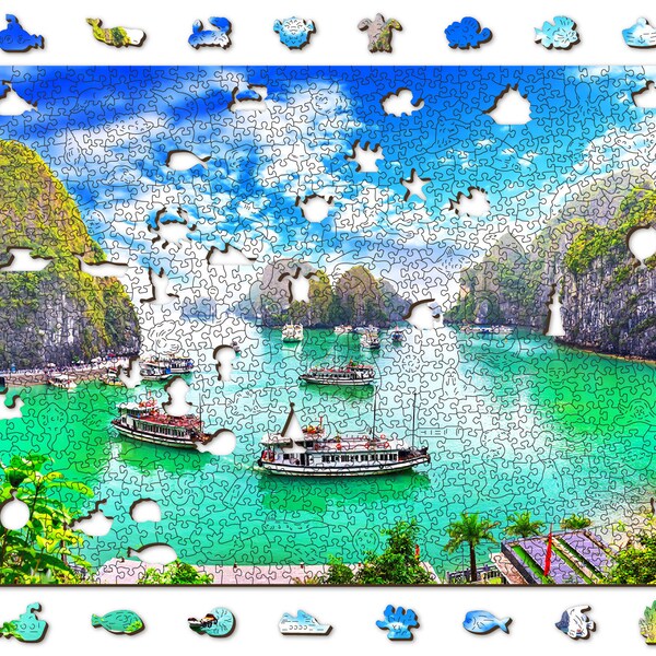 Vietnamese Wooden Puzzles - Etsy