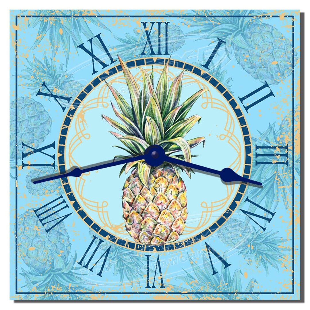 Pineapple Themed Clocks, Pineapple Décor, Pineapple Themed Signs ...