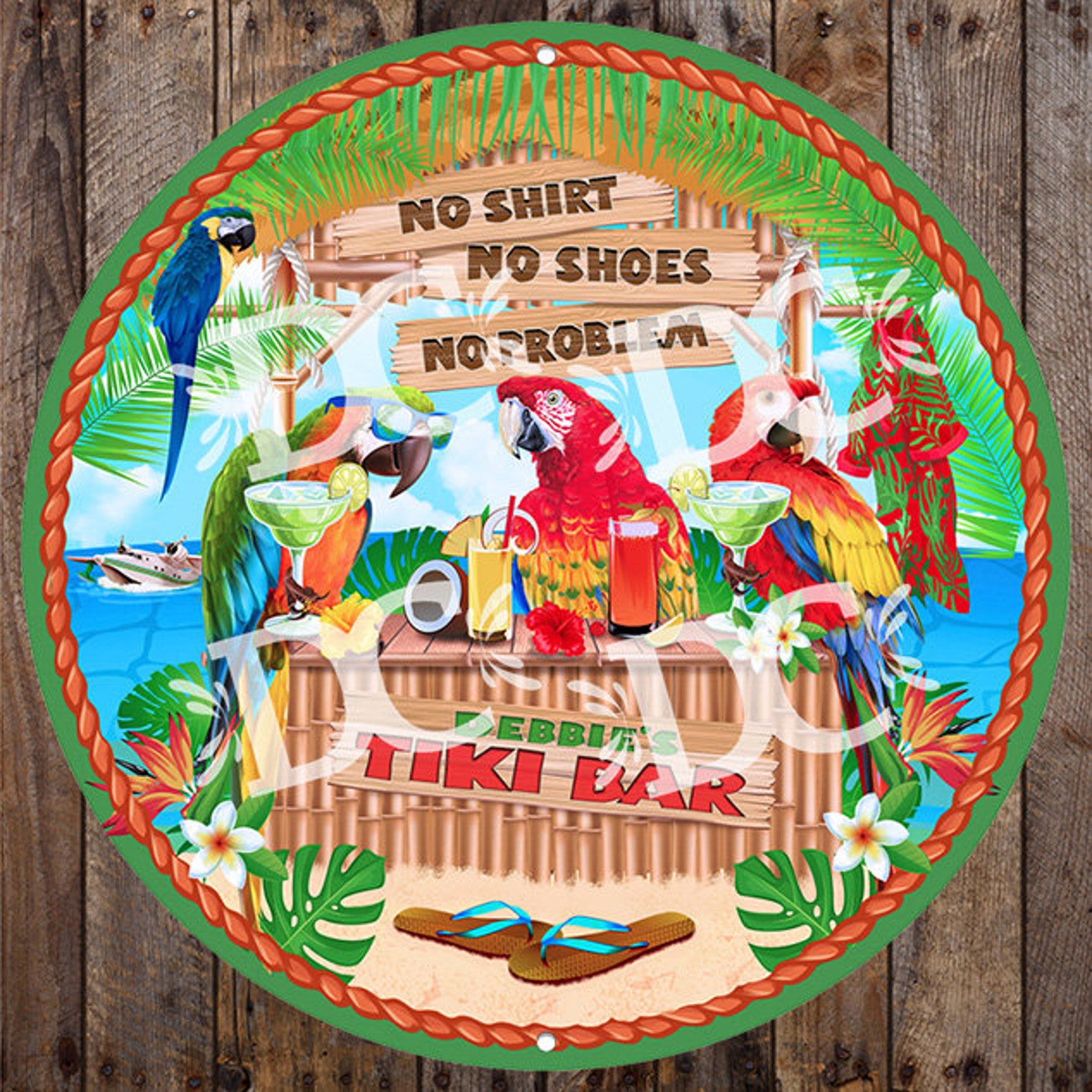 Tiki Paradise Bar Signs Beach Bar Signs Fun Tiki Bar Signs - Etsy