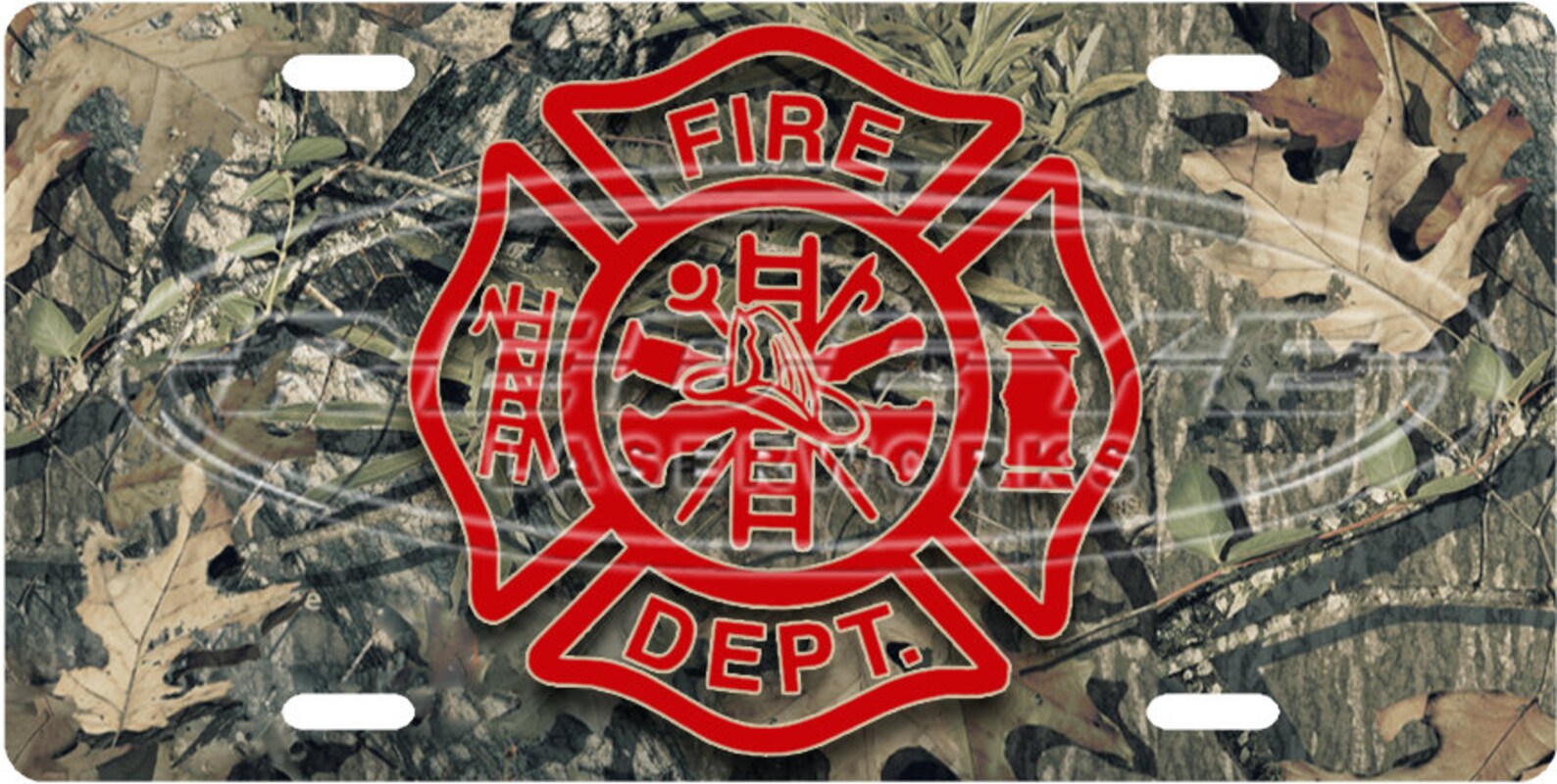 Fire Department License Plate Tag Firefighter License Plates - Etsy