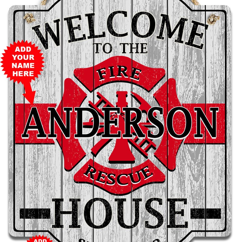 Firefighter Decor - Etsy