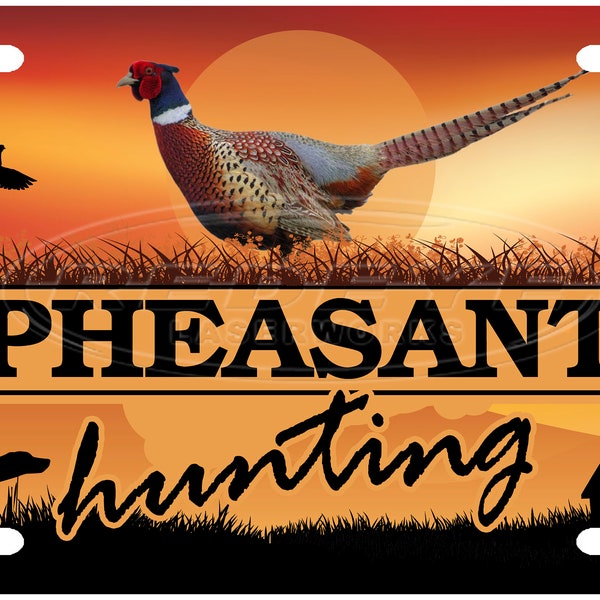 Pheasant Plates - Etsy