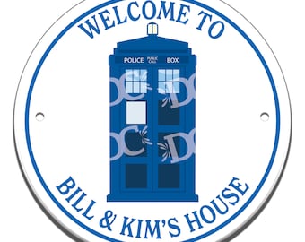 Tardis Door Sign - Etsy