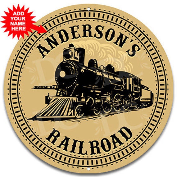 Locomotive Train Room Signs Train Decor Train Station Signs | Etsy