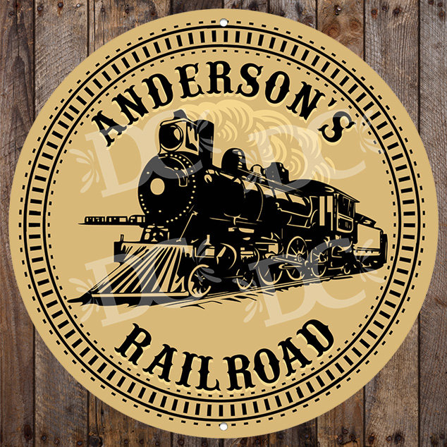 Locomotive Train Room Signs Train Decor Train Station Signs - Etsy