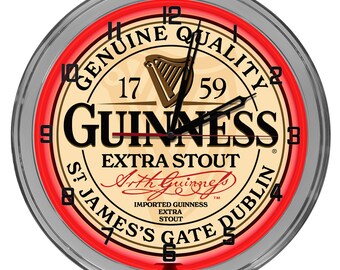 Irish Pub Wall Clock - Etsy