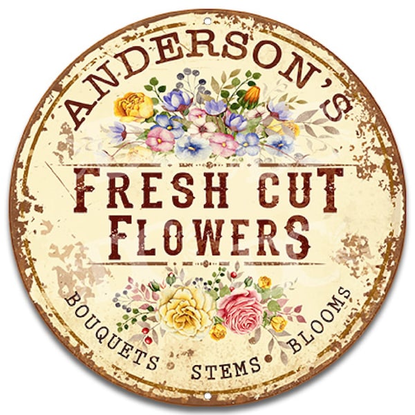 Flower Shop Signs - Etsy