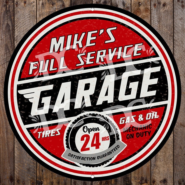 Full Service Garage Signs Custom Car Repair Signs Novelty - Etsy