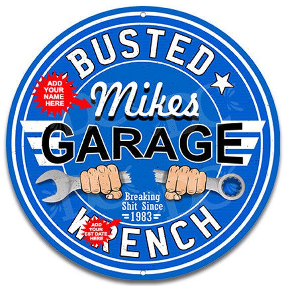 Auto Mechanic Signs Funny Car Repair Signs Funny Garage | Etsy