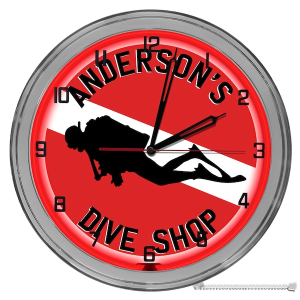 Diver Neon Light - Etsy