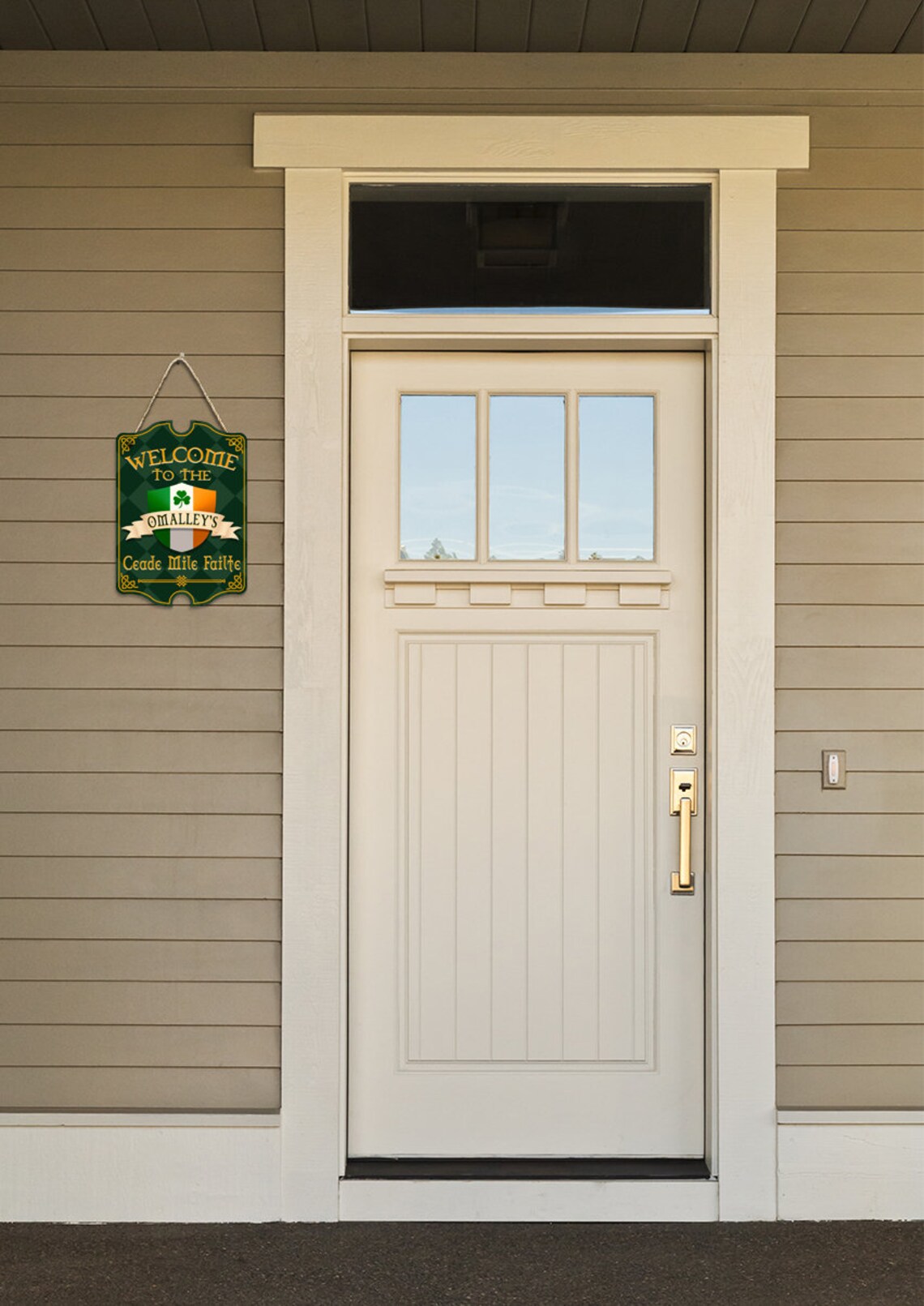 Ireland Flag Decorative Home Welcome Sign Irish Decor Signs - Etsy