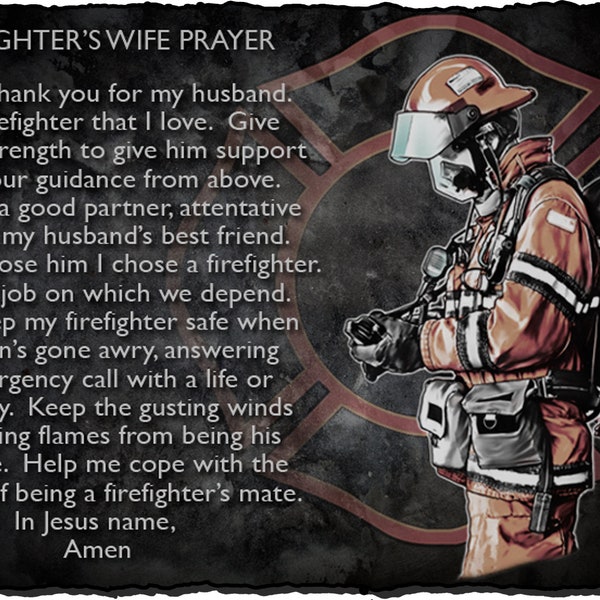 Firefighter Poem - Etsy