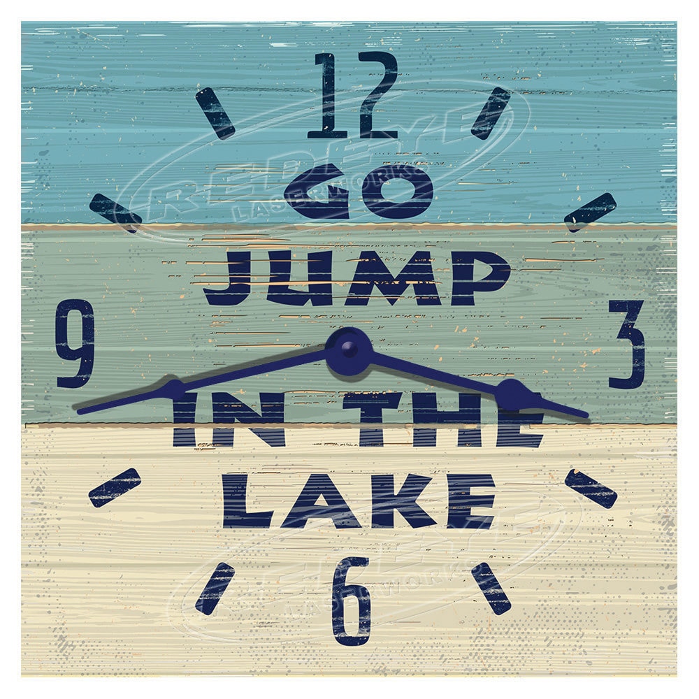 Beach Life Wall Clock Beach Themed Clock Cottage Décor | Etsy