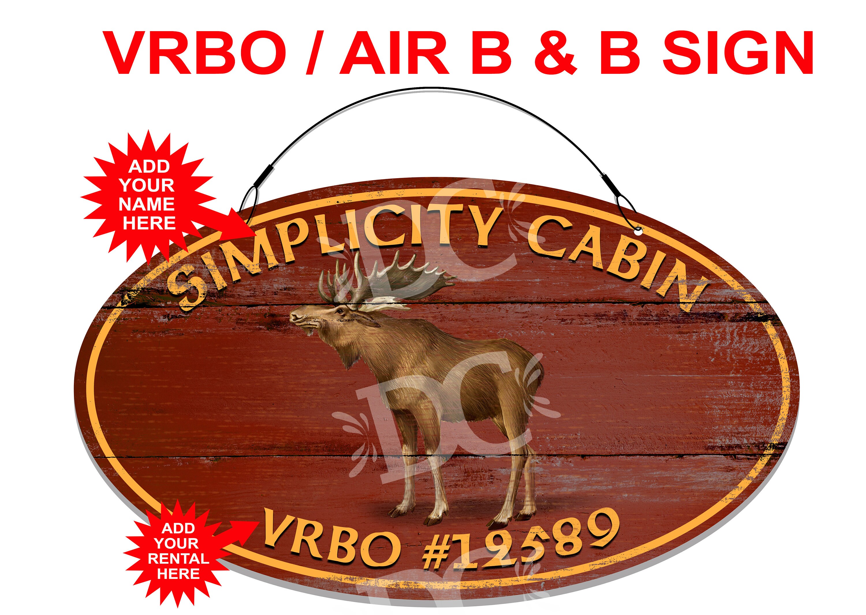 Moose Themed Metal House Sign Bear Themed Metal Signs - Etsy