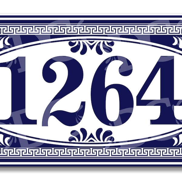 French House Numbers - Etsy